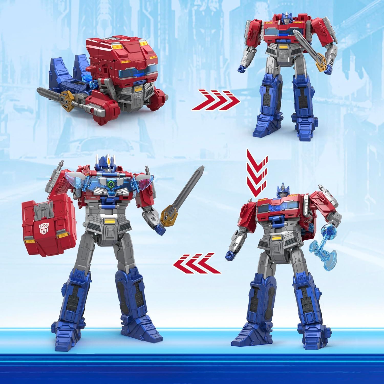 Transformers One Movie Power Flip Optimus Prime - Transformers Confluence